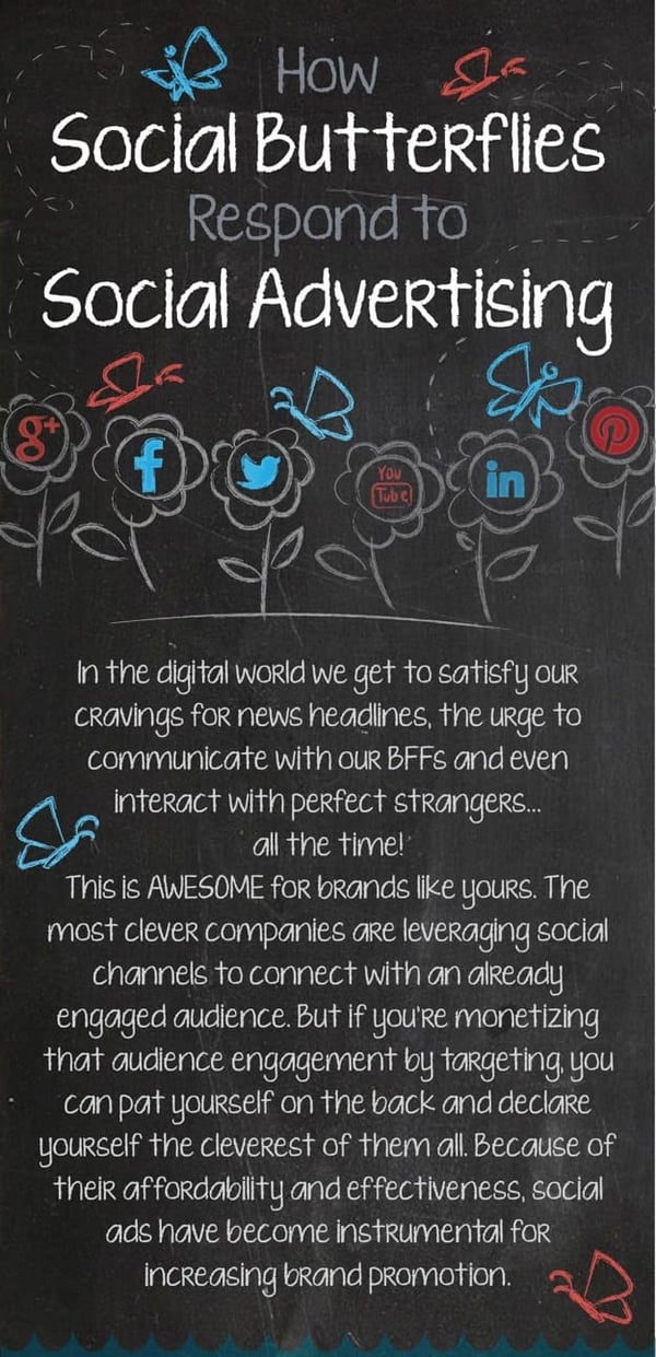 How Social Butterflies Respond To Social Advertising