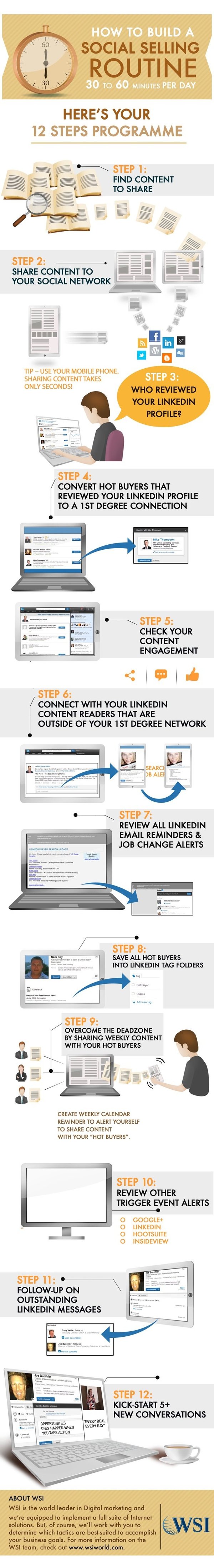 Build A Daily Social Selling Routine In 30 Minutes